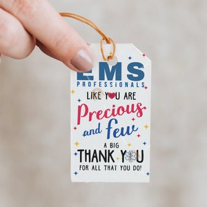EMS Week Gift Tag, Ems Week Tag Printable, Ems Appreciation Tag ...