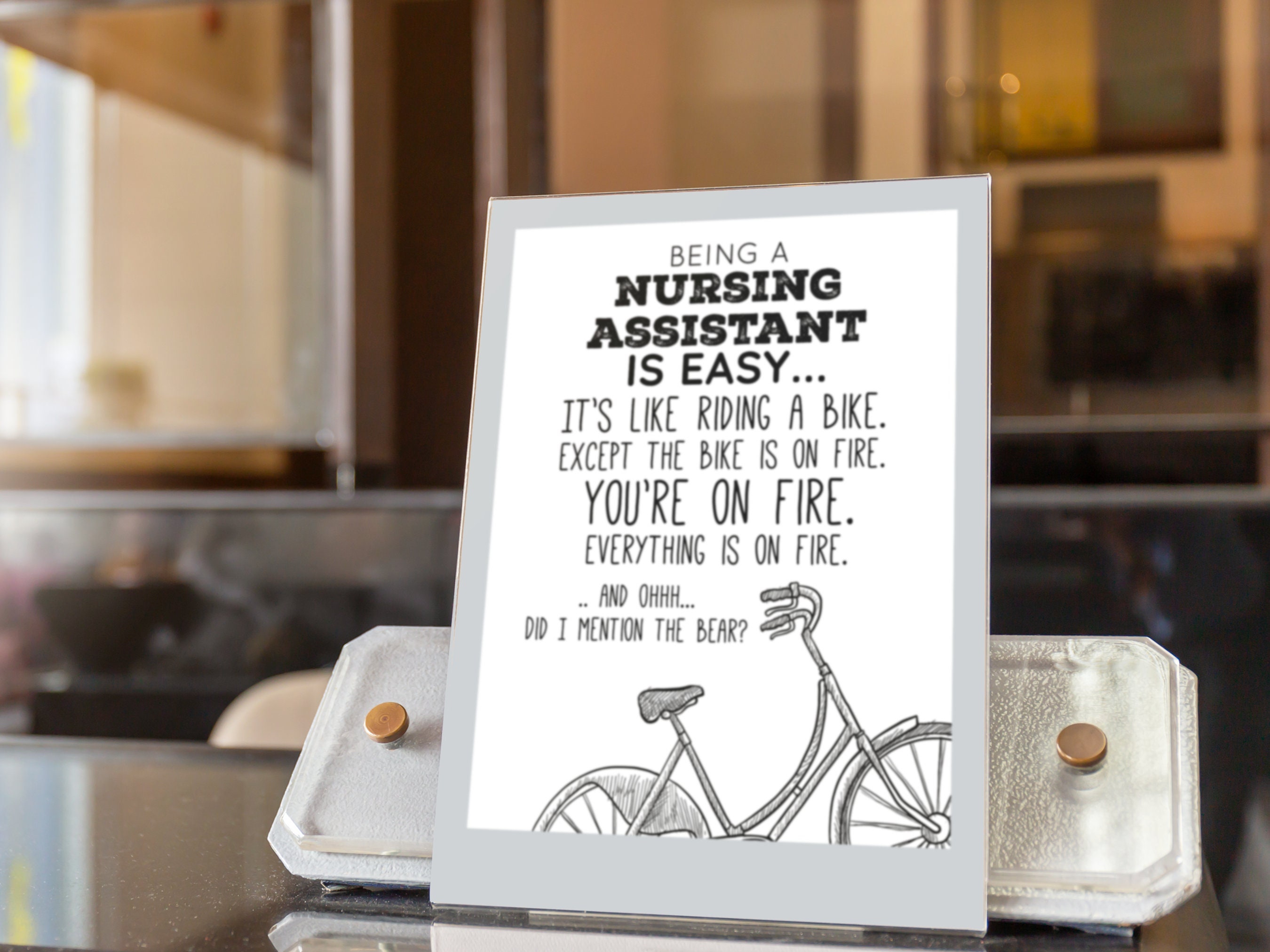 CNA Week Card Printable, Cna Thank You Card, Nursing Assistant Week ...