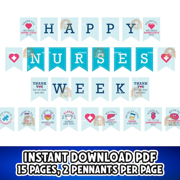 Nurses Week Banner 2026 - Etsy