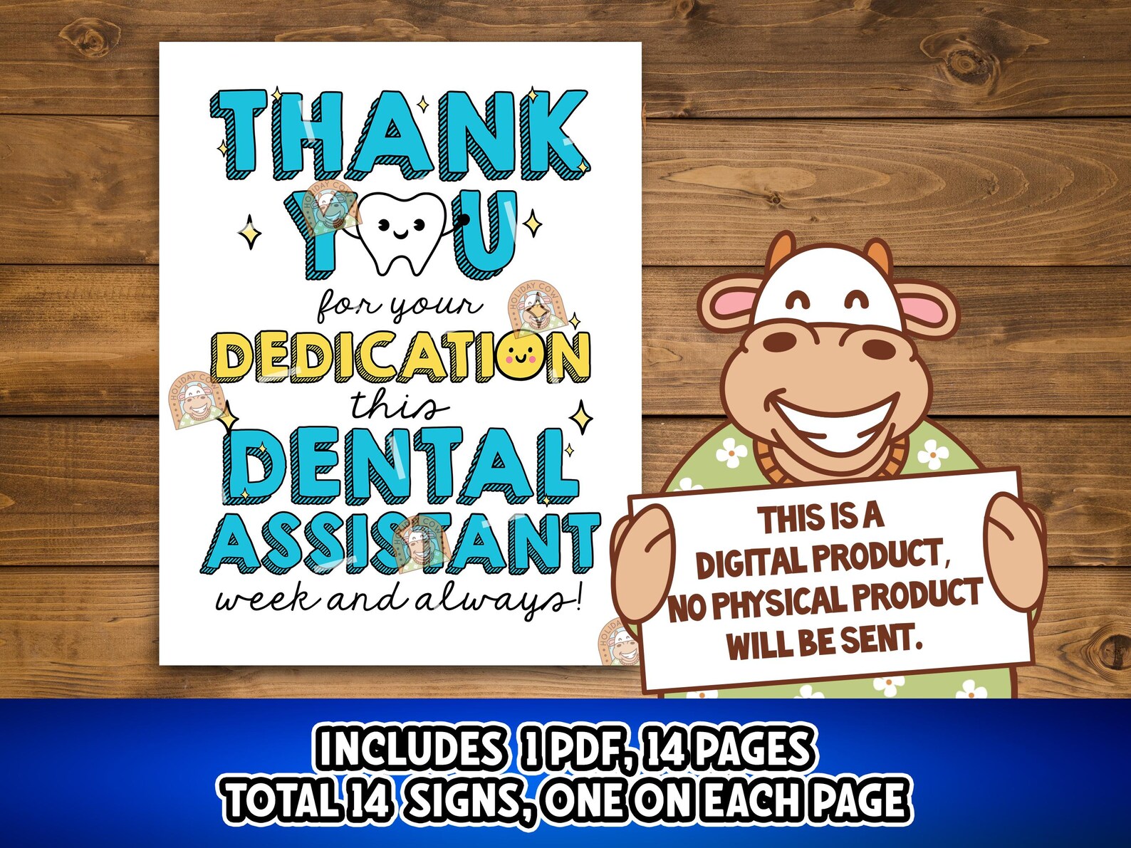 Printable Dental Signs, Dental Assistant Week Poster, Dentist's Day ...