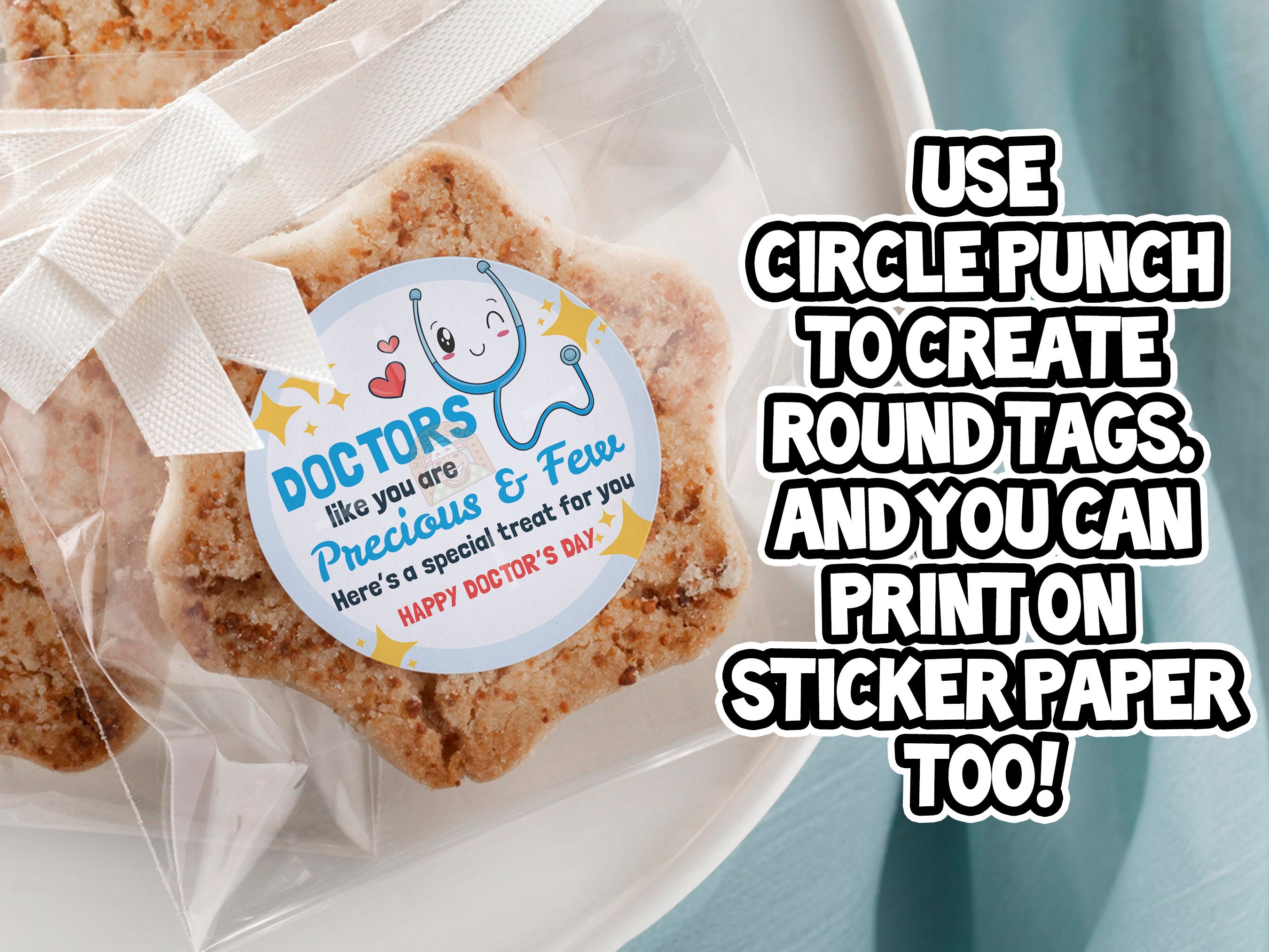 Doctor Appreciation Tags Printable, Doctor's Day Tag, National Doctor's ...