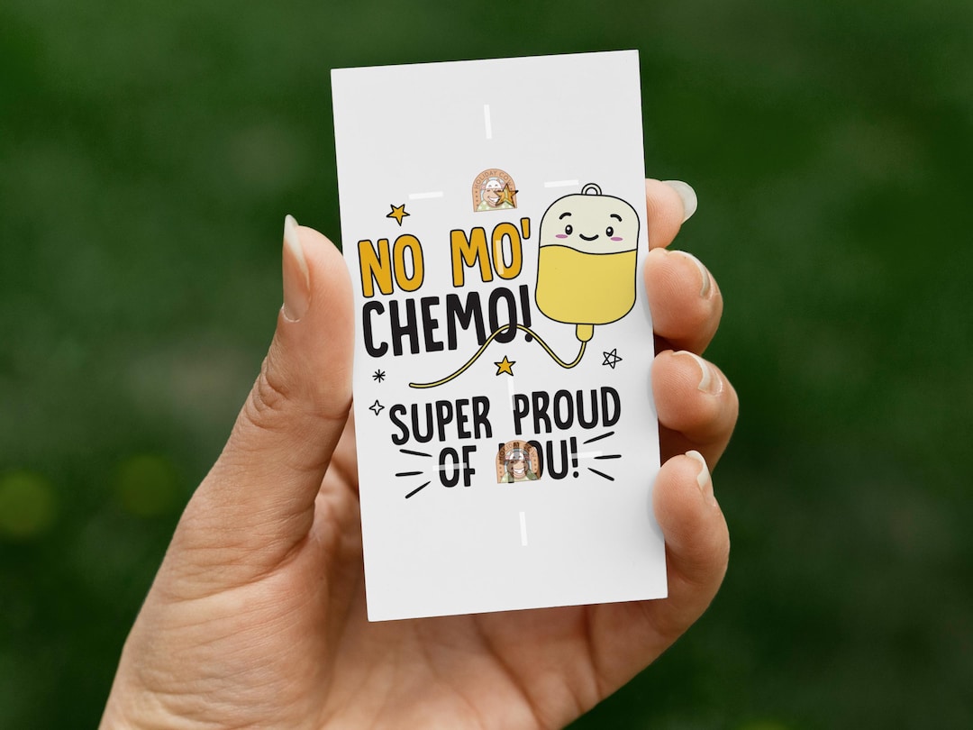 No More Chemo Tag Printable, End of Chemo Gift Tag, Funny Chemo Tag ...