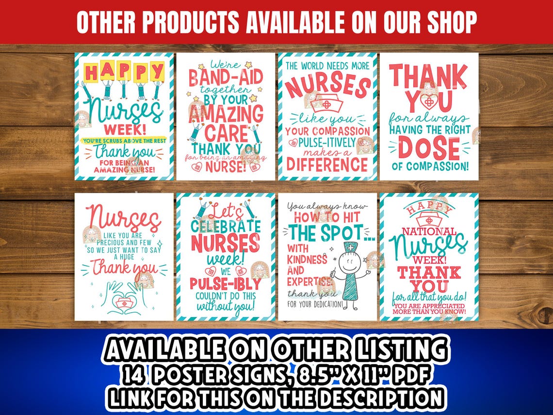 Nurse Gift, Printable Nurse Appreciation Gift for Nurses, School Nurse ...
