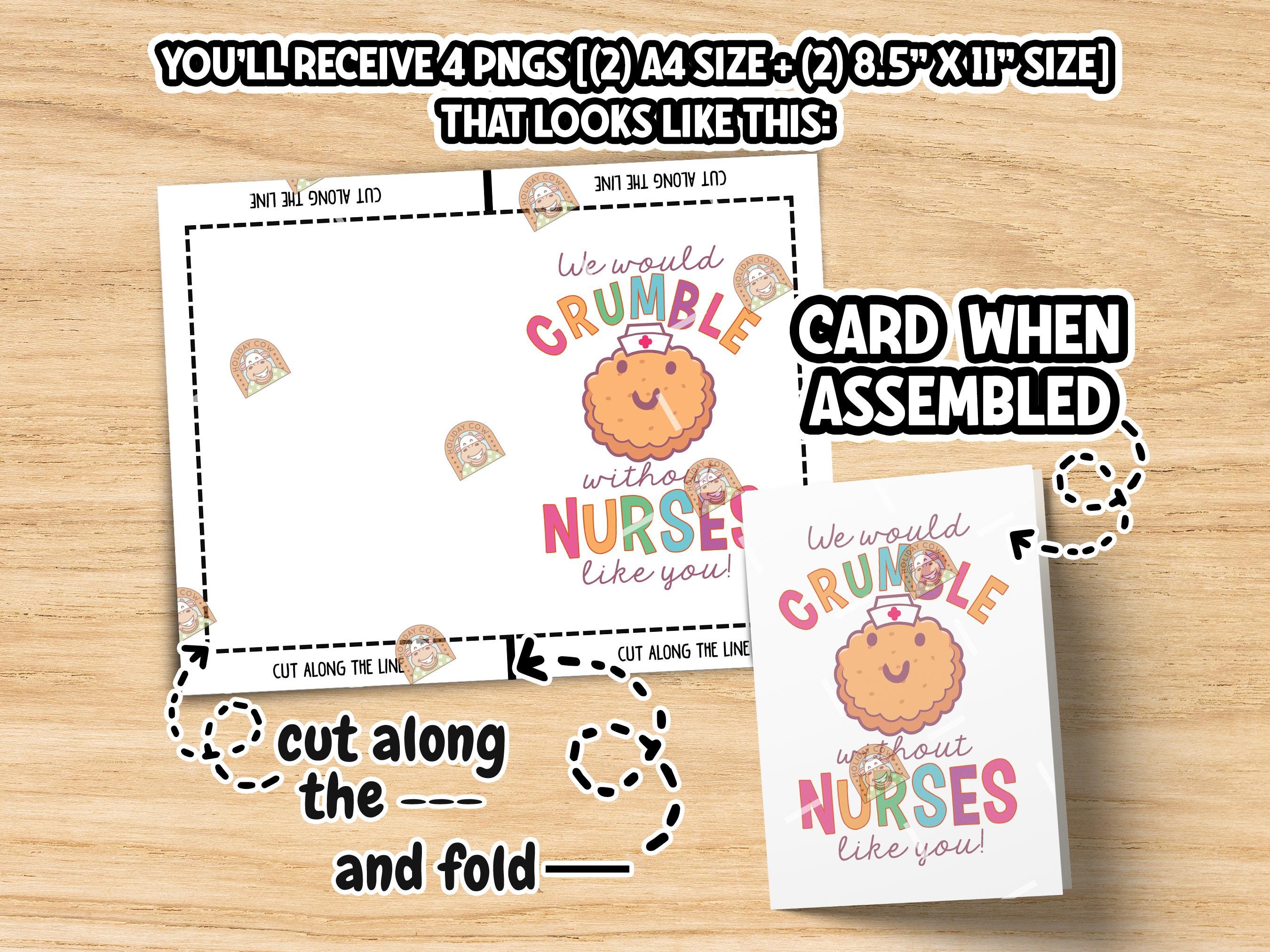 Nurse Gift, Printable Nurse Appreciation Gift for Nurses, School Nurse ...