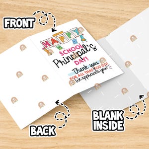 Printable Principal Appreciation Day Gift, School Principal Gift ...