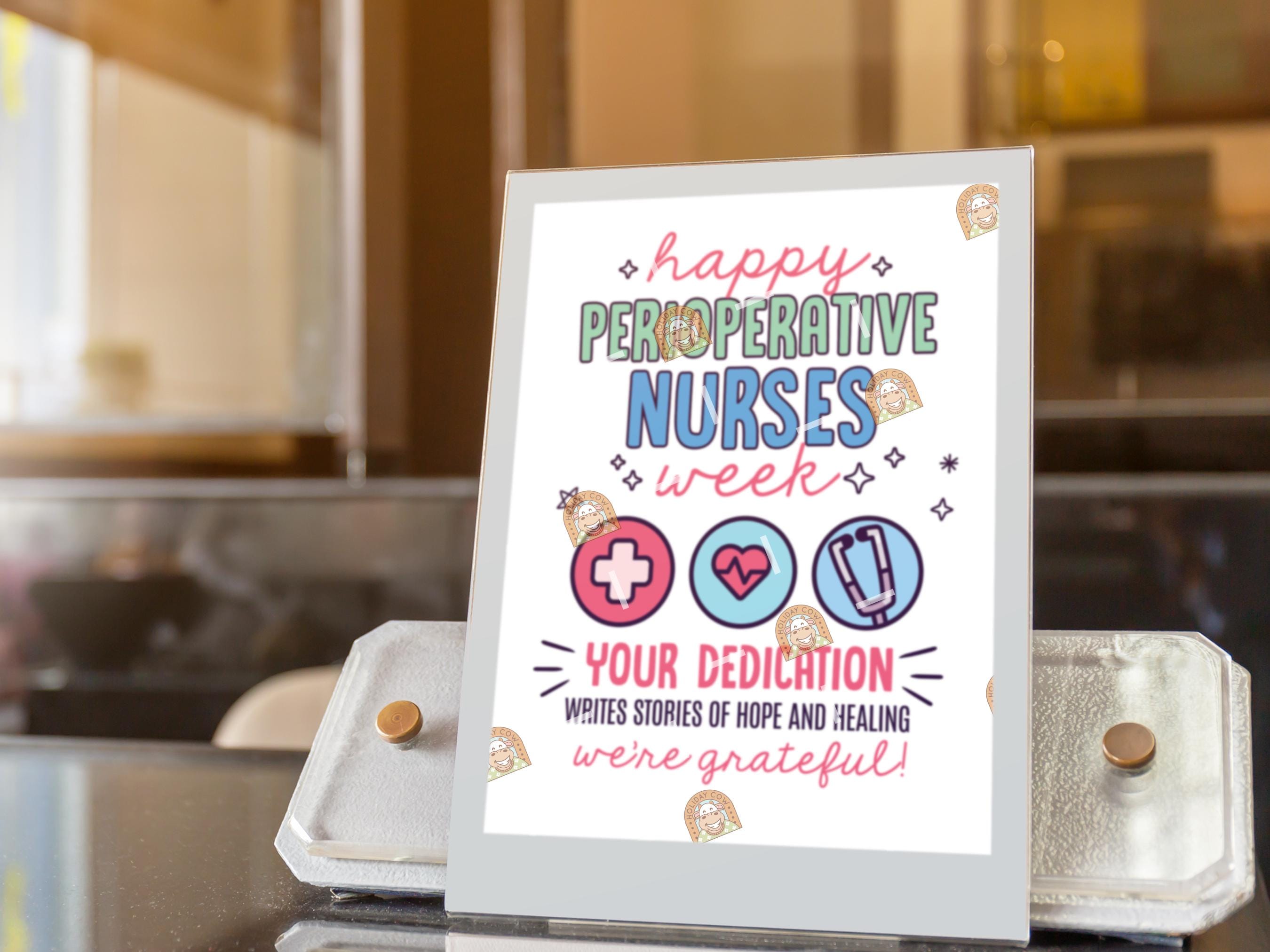Perioperative Nurses Week Signs Printable, Operating Room Nurse Week ...