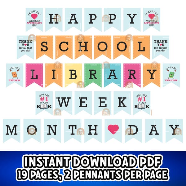 Library Decorations - Etsy