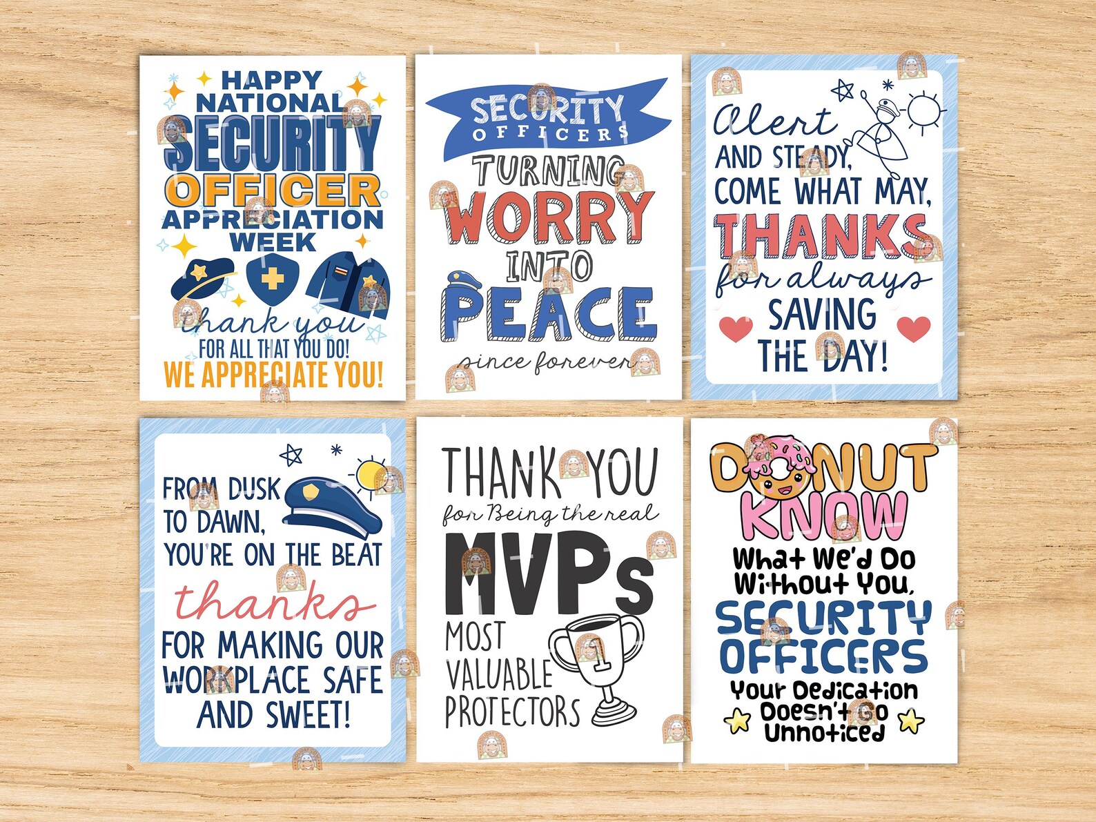 Security Officers Week Signs Printable, Security Officers Appreciation ...