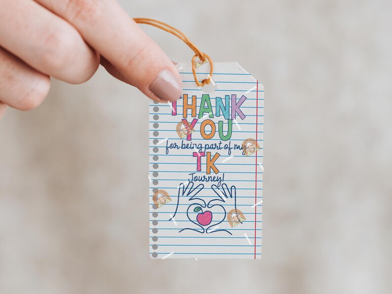End of Year Classmate Gift Tag Printable, Last Day of Transitional ...