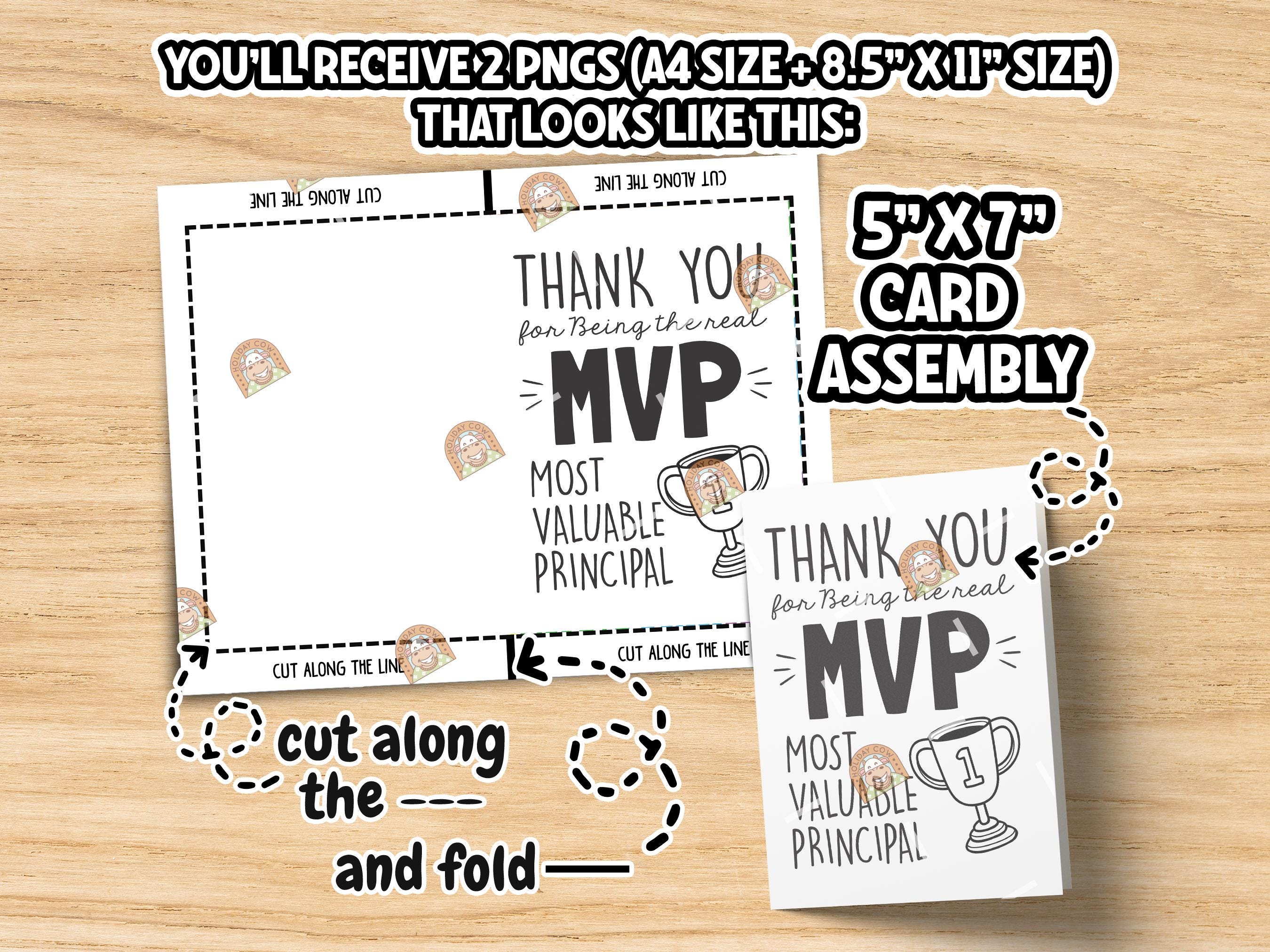 School Principal Gift, Printable Principal Appreciation Sign, National ...