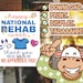 National Rehabilitation Week Signs Printable, Happy Rehab Week Poster ...