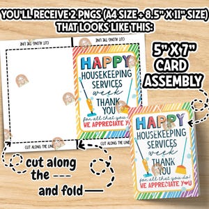 Housekeeping Week Card Printable, Housekeeping Appreciation Week Gift ...