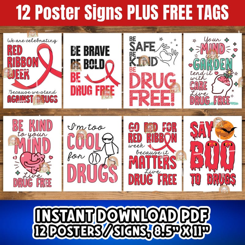 Say No to Drugs Poster - Etsy