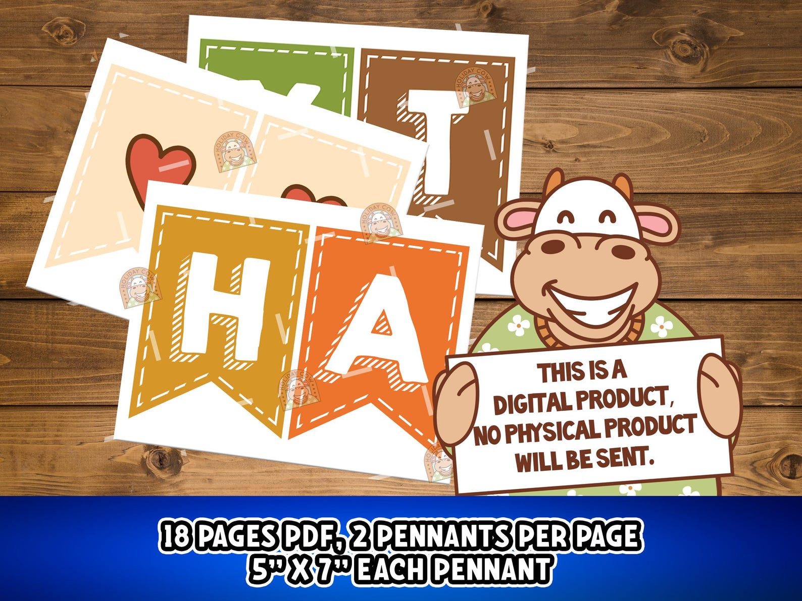 Thanksgiving Banner Printable, Happy Thanksgiving Banner, Thanksgiving ...