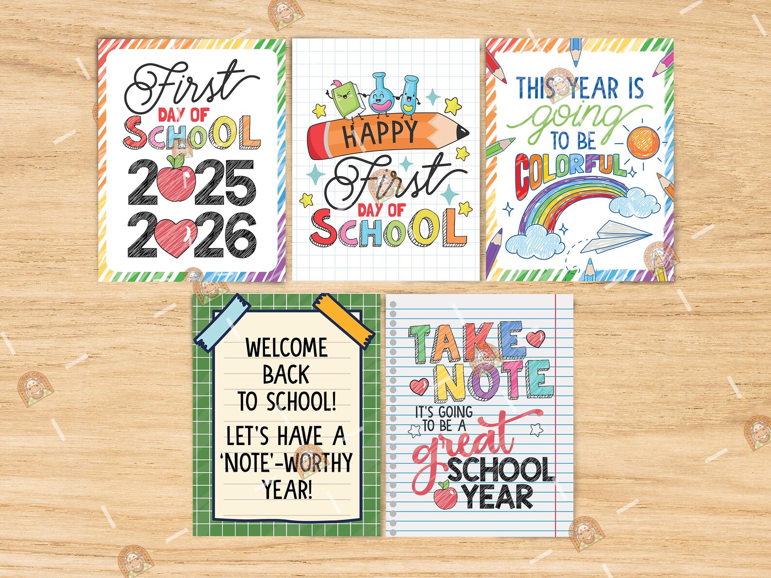 Back to School Sign First Day of School Classroom Decorations, First ...