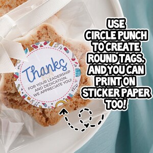 School Principal Gift Tag, Printable Principal Appreciation Tag ...