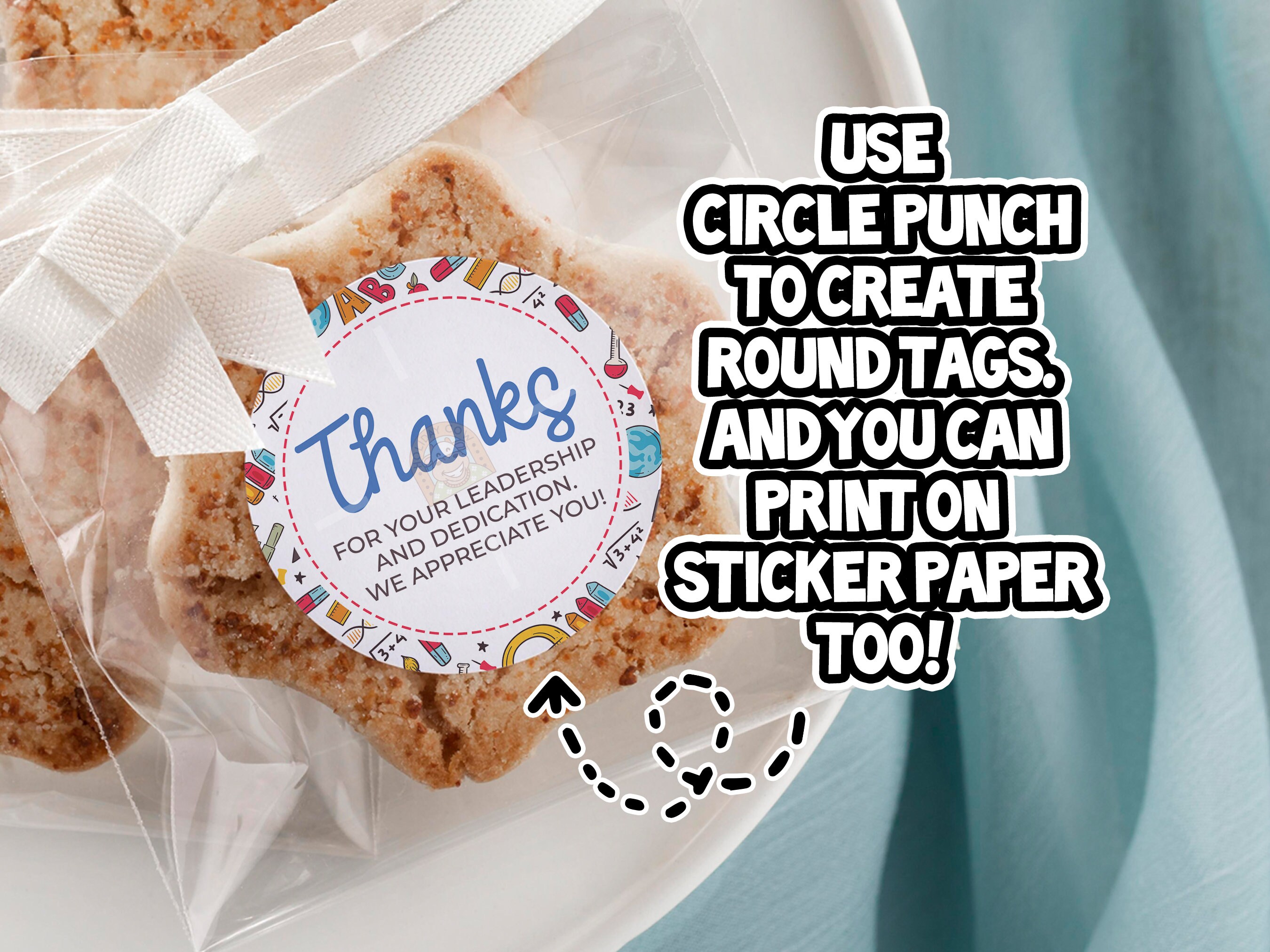 School Principal Gift Tag, Printable Principal Appreciation Tag ...