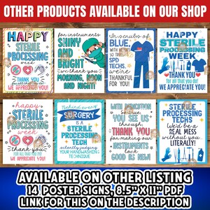 Sterile Processing Week Printable Tags , Sterile Processing Tech Gift ...