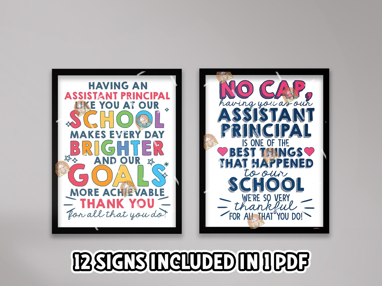 Assistant Principals Week Signs Printable, National Assistant ...