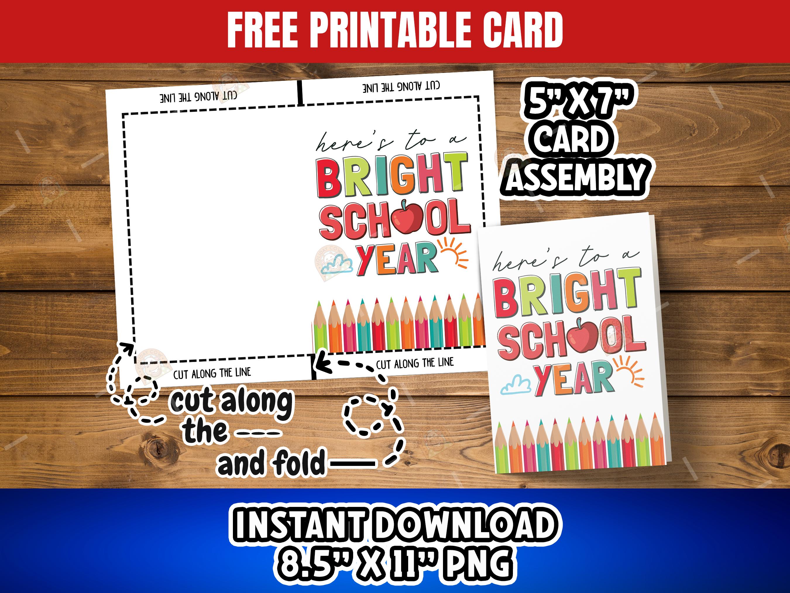 Back to School Tags Printable, First Day of School Tag, 1st Day School ...