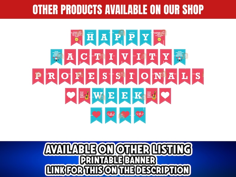 Activity Professionals Week Printable Card, Activity Professionals ...
