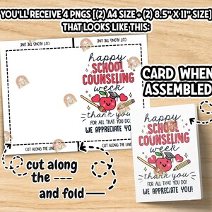 School Counseling Week Gifts, Printable National School Counselor Week ...