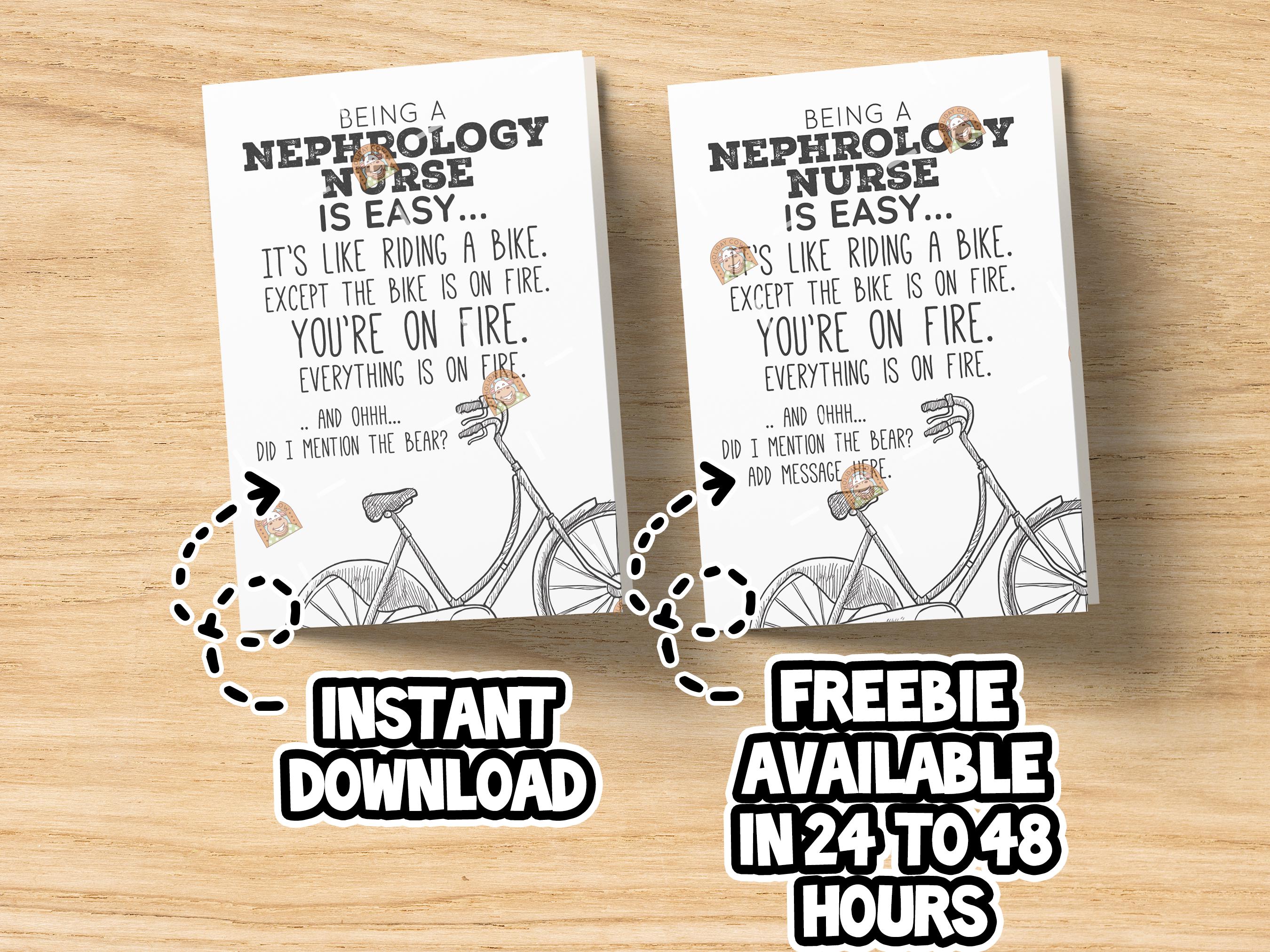 Nephrology Nurses Week Card Printable, Nephrology Nurse Appreciation ...
