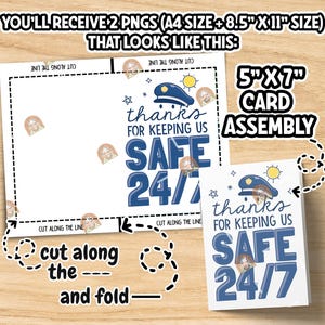 Security Officers Appreciation Gift Printable, Police Officers Week ...
