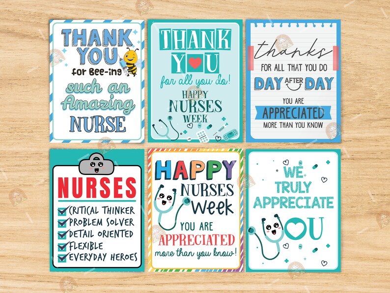 Nurses Week Signs Bundle, Printable National Nurses Week Poster, Nurse ...