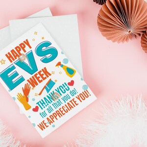 EVS Week Card Printable, National Healthcare Environmental Services ...