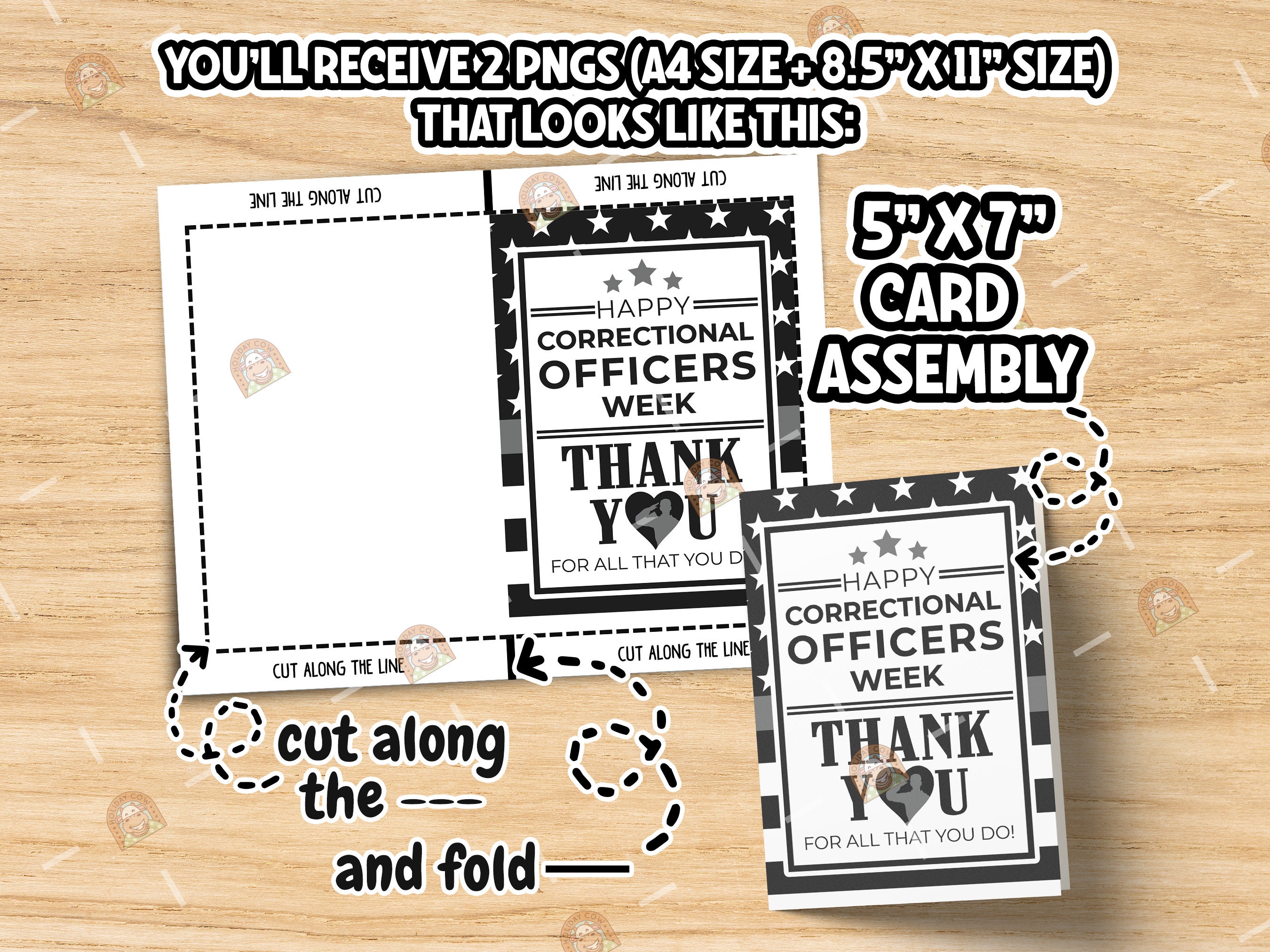 Correctional Officers Week Gift Printable, Correctional Officer Week ...