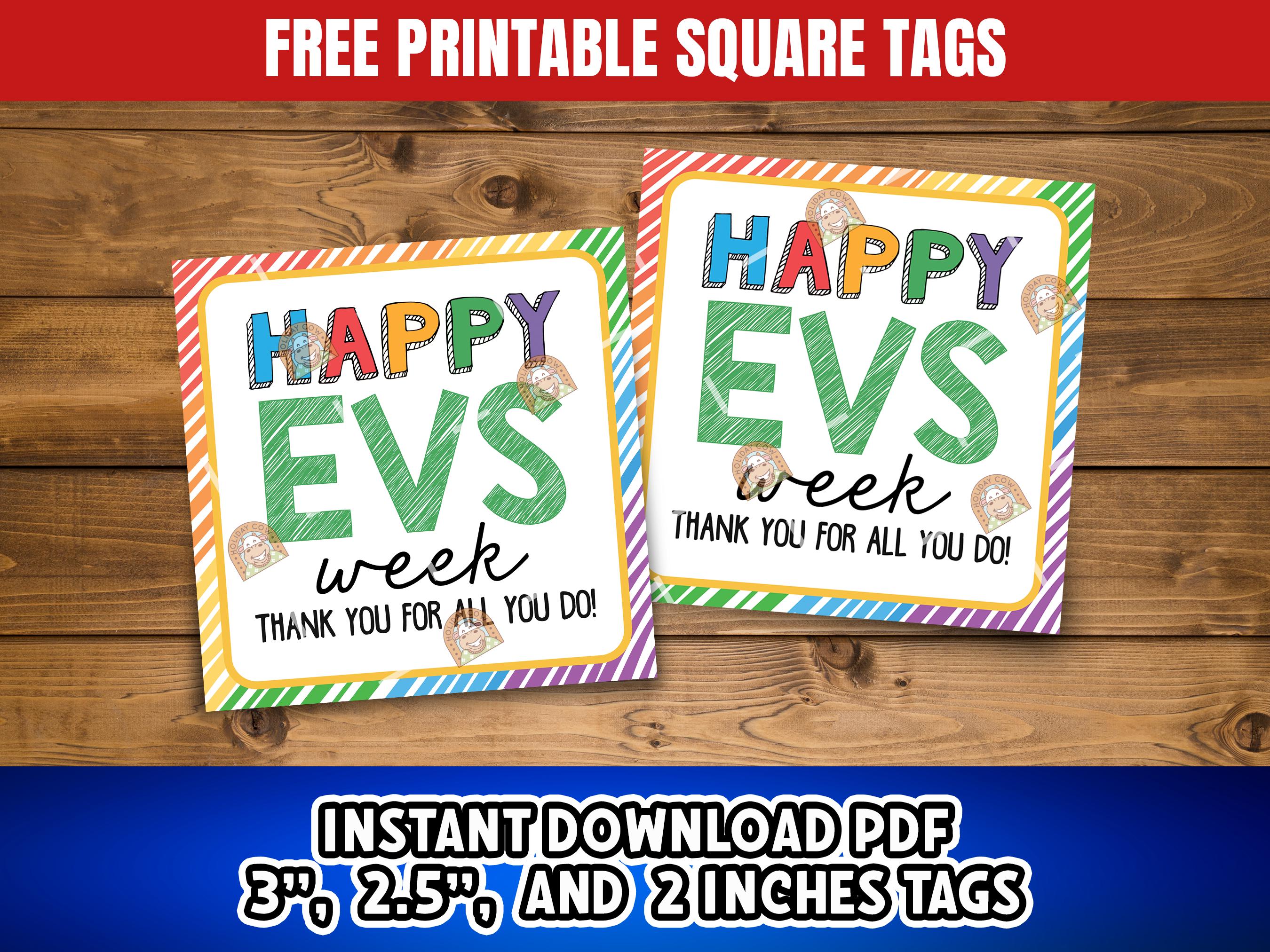 EVS Week Sign Printable, National Healthcare Environmental Services ...
