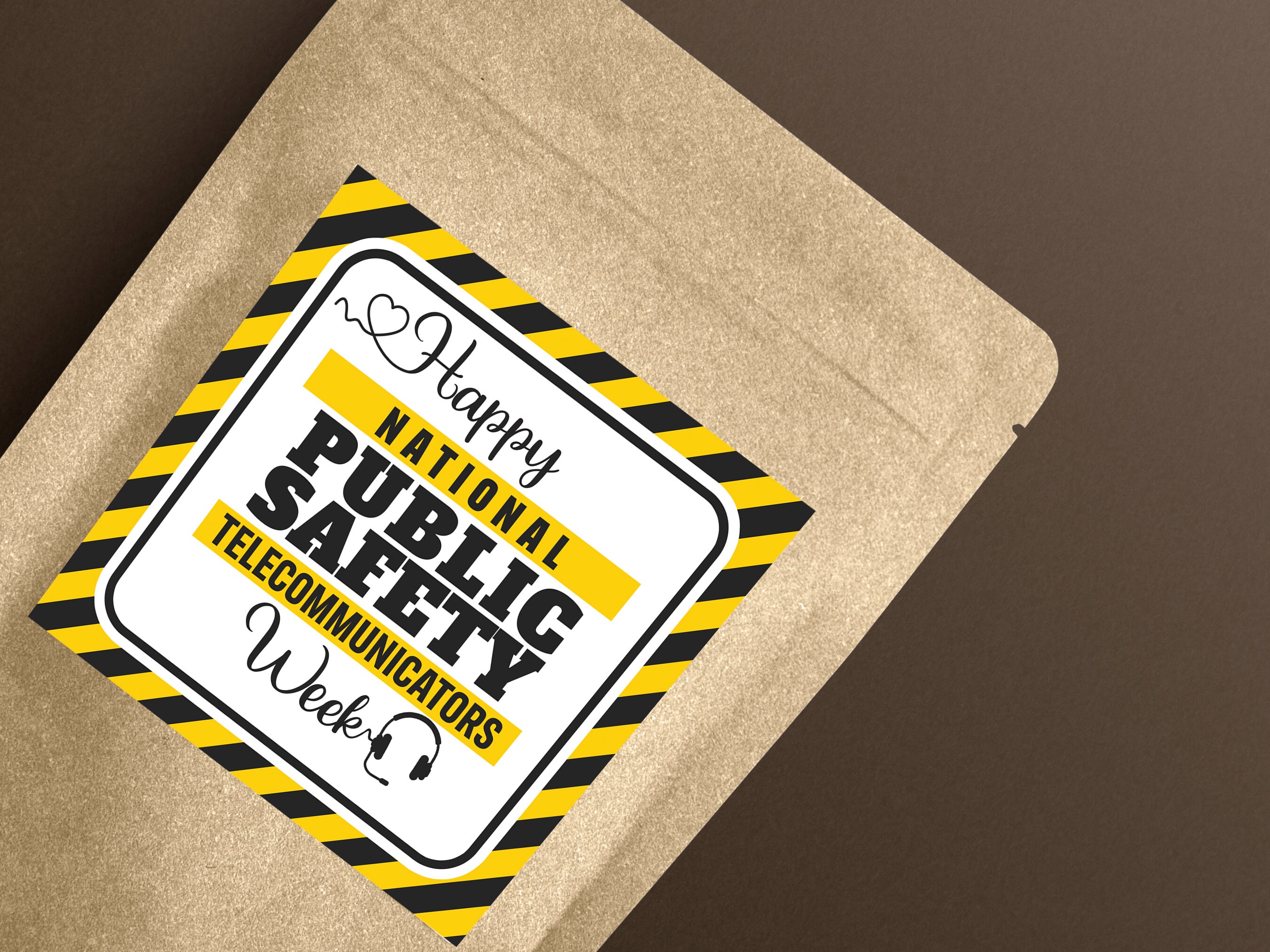 Dispatcher Thank You Tag, Public Safety Telecommunicators Week Tags ...