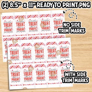 Parents Valentine Labels Printable, Thank You Parents Gift Tag, PTA ...