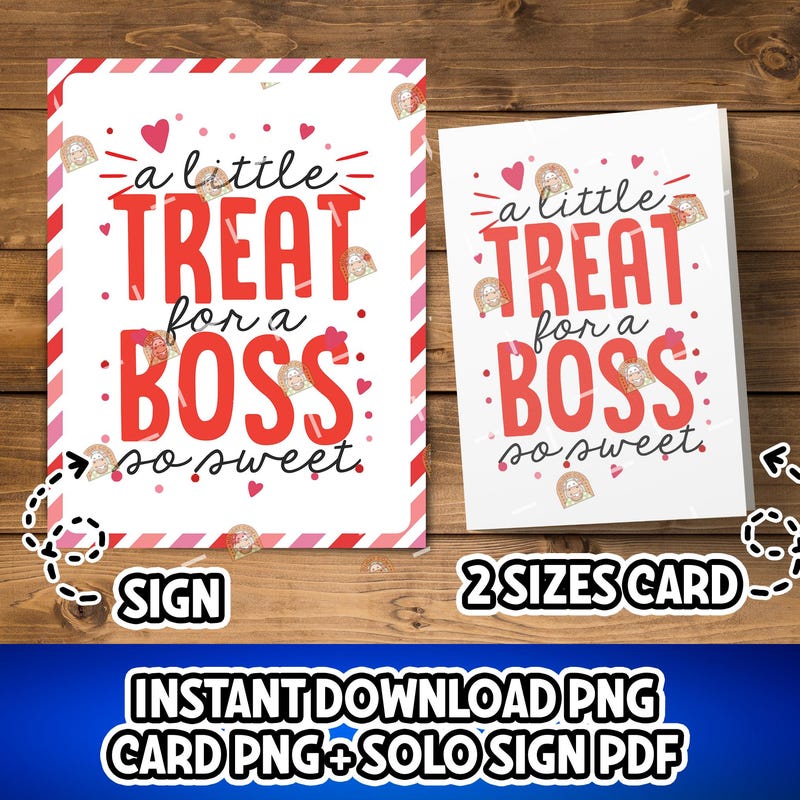 Boss Little Sign - Etsy