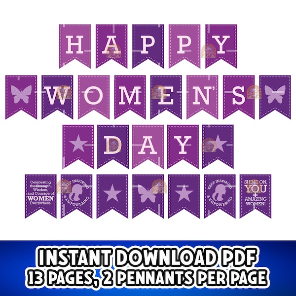 International Women's Day Banner - Etsy UK