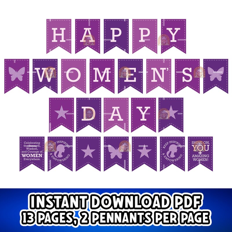 International Women's Day Banner - Etsy
