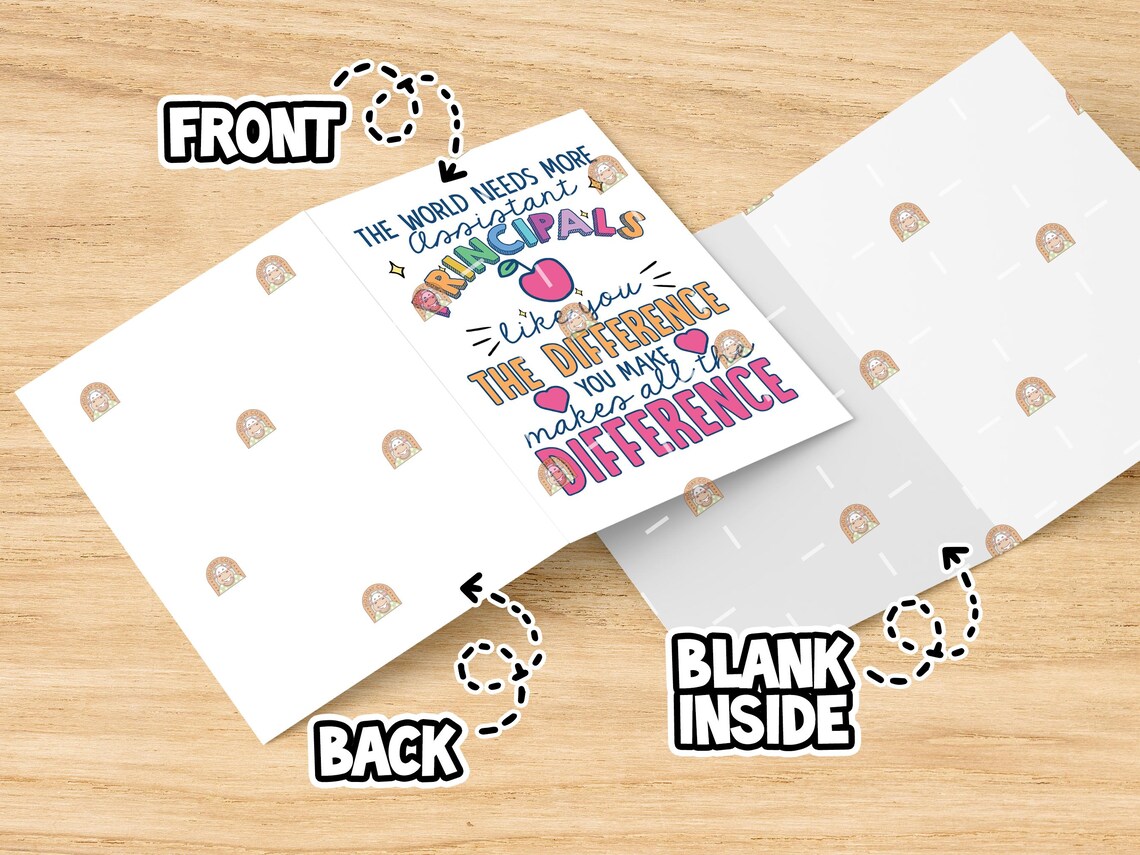 Printable Assistant Principals Week Gift, Assistant Principal ...
