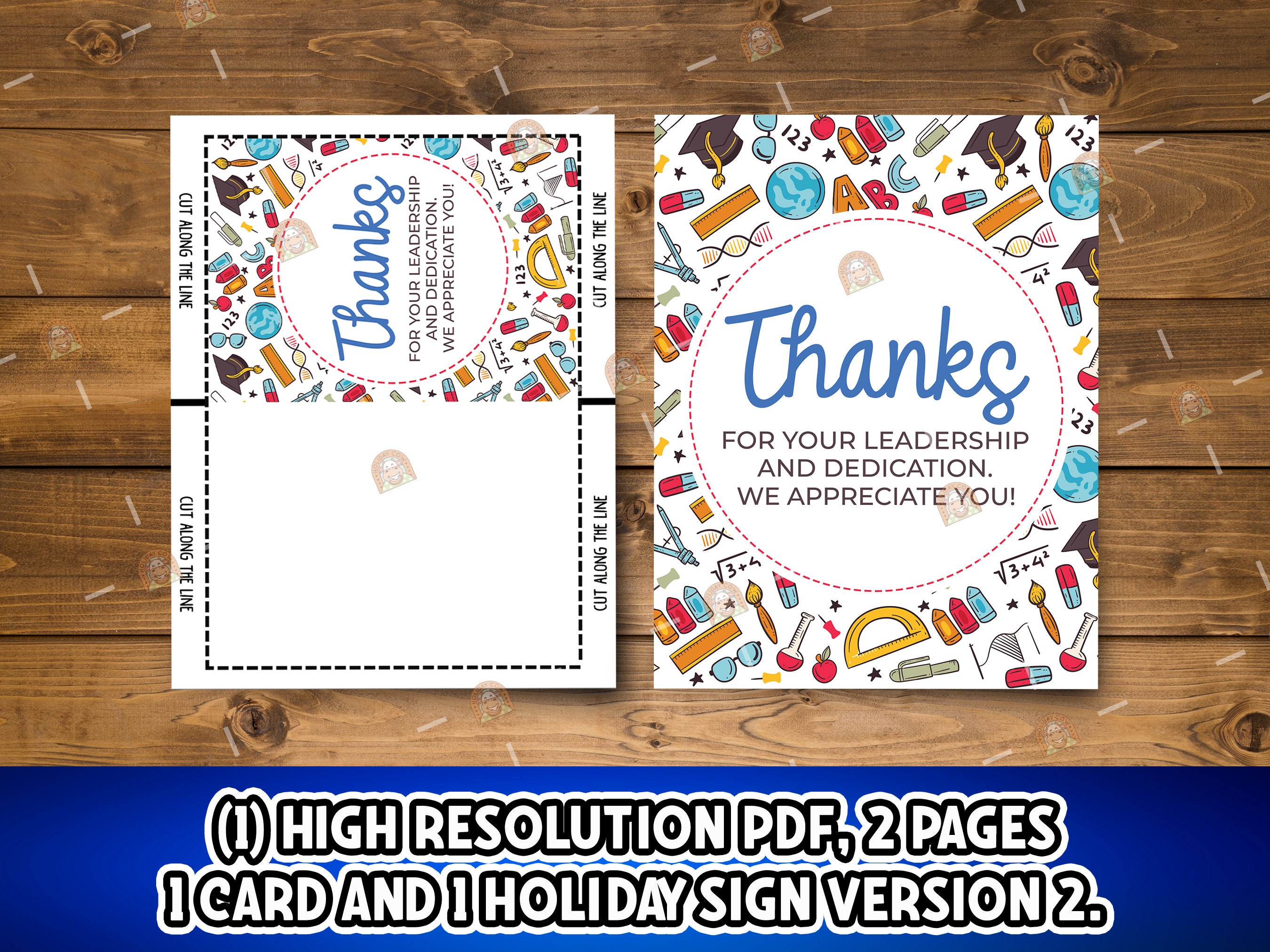 Principal Appreciation Card, School Principal Gift Printable , National ...