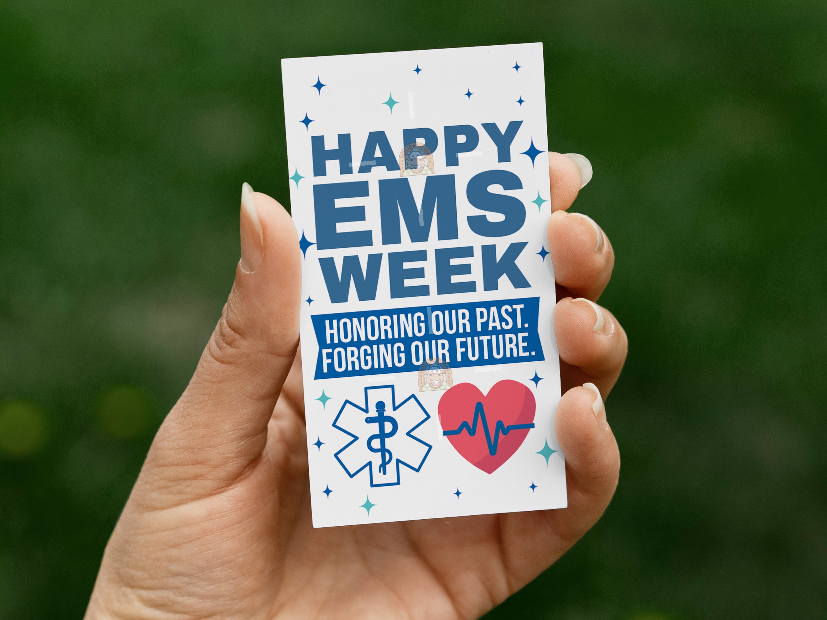 EMS Week Gift Tag, Ems Week Tag Printable, Ems Appreciation Tag ...