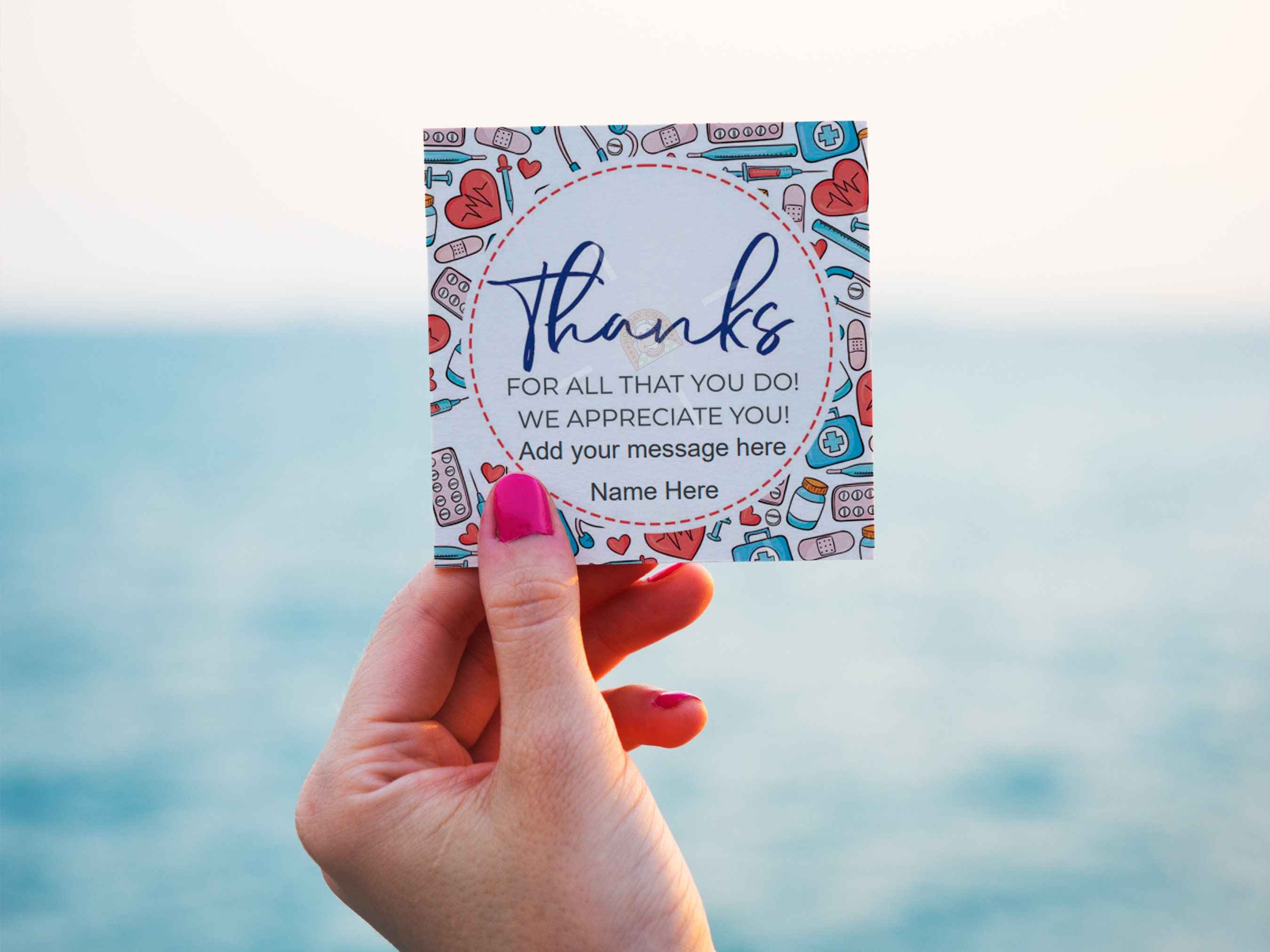 Doctor's Day Tag, Printable National Doctor's Day Tag, Surgeon Gift Tag ...