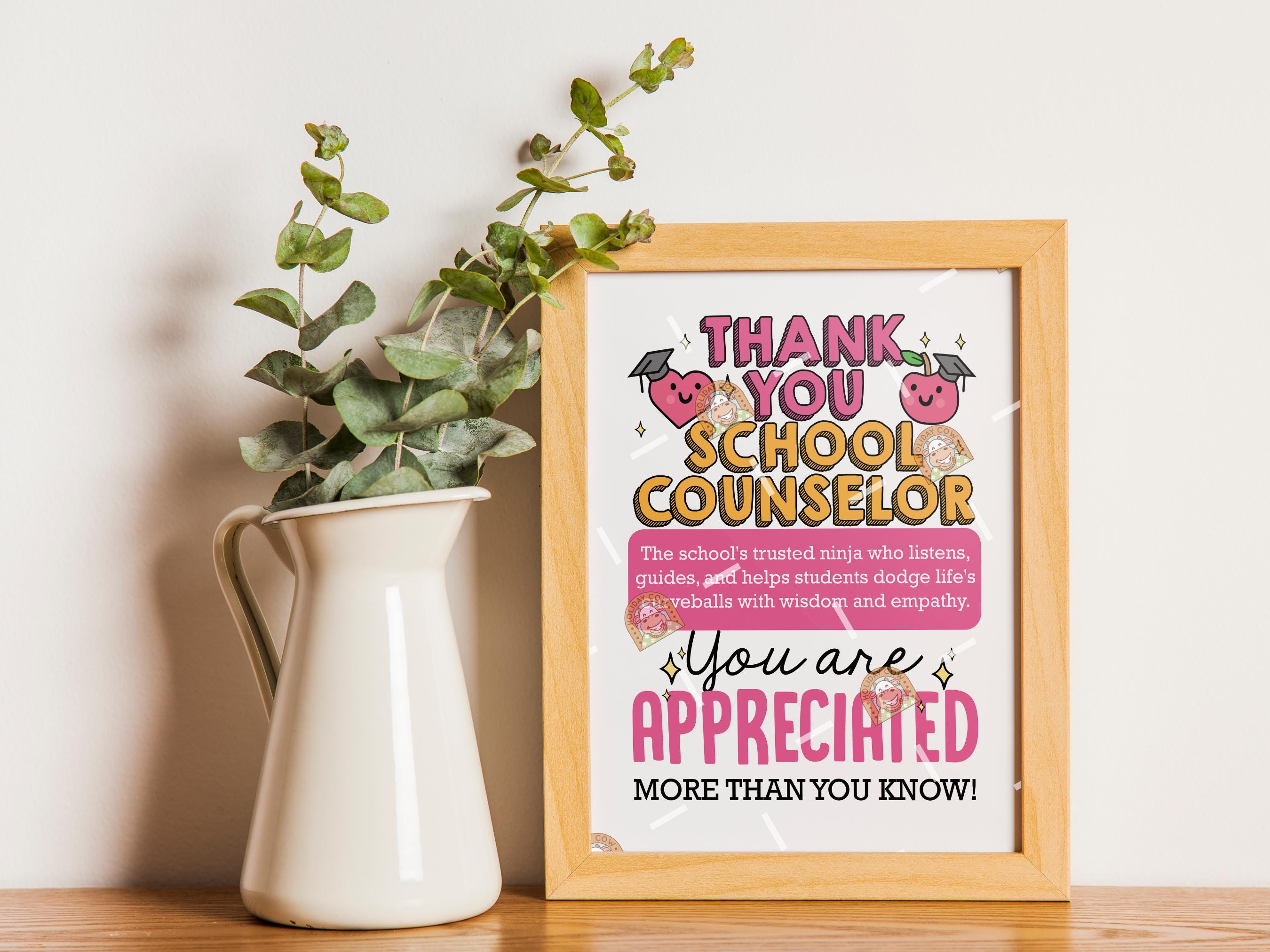 National School Counseling Week Signs Printable, School Counseling Week ...