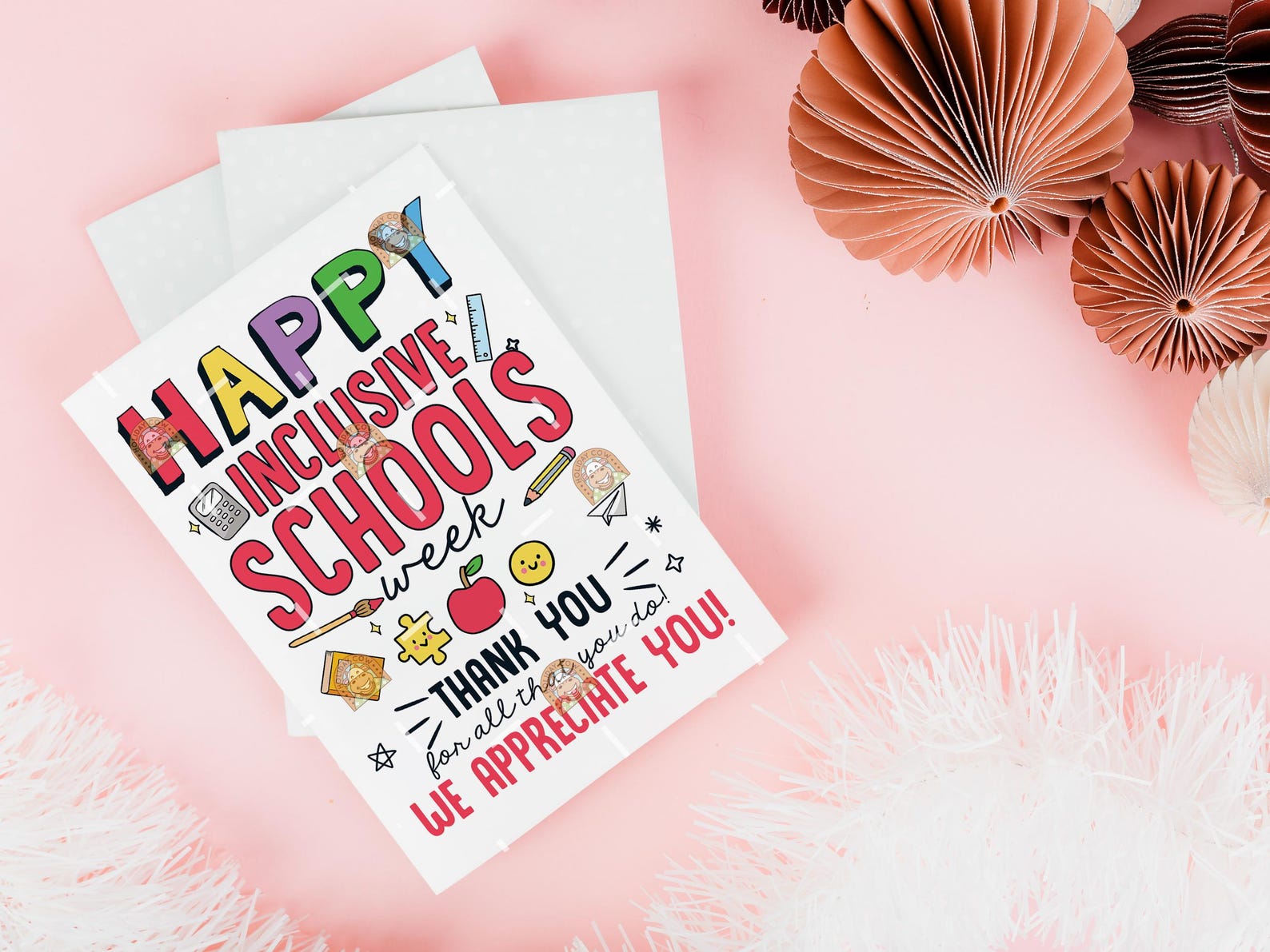 Inclusive Schools Week Sign Printable, Thank You Inclusive Education ...