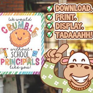 Principal's Day Signs Printable, Principal Appreciation, School ...