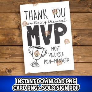 Physical Therapy Month Gift Printable, Thank You Rehabilitation Card ...
