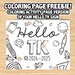First Day of TK Sign, First Day of School Sign Printable, Back to ...