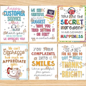 Customer Service Week Sign Printable, Customer Representative ...