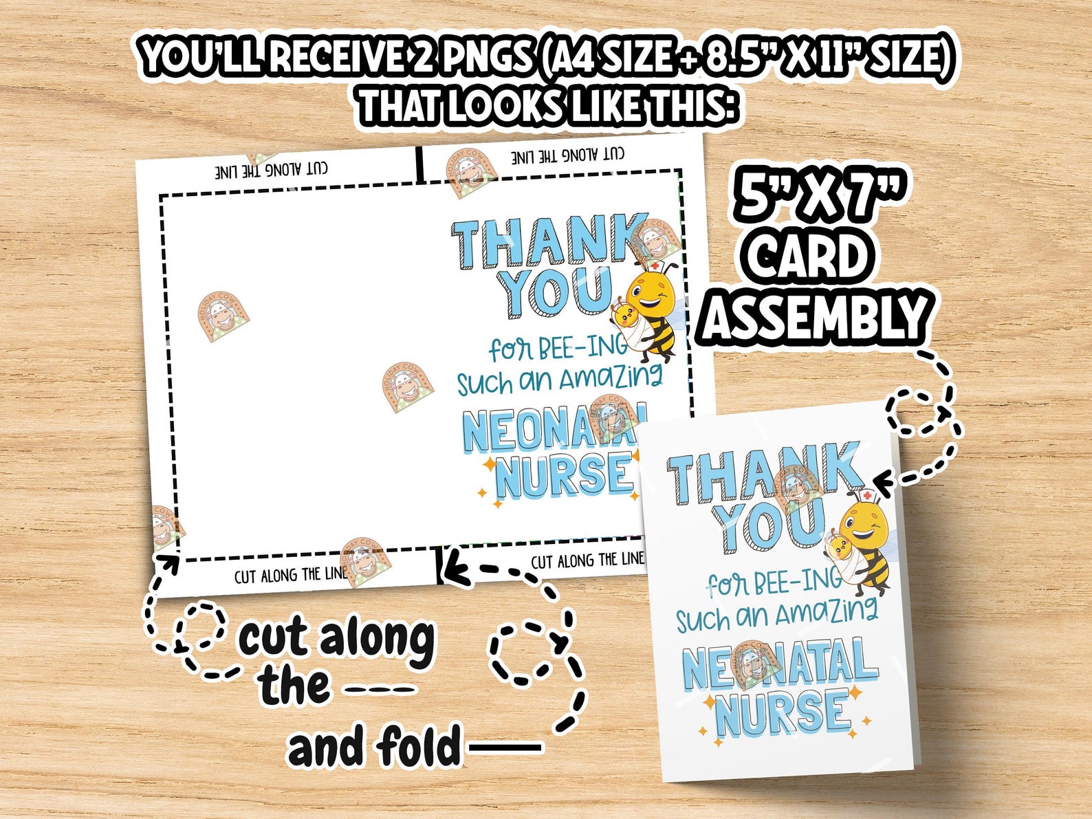 Neonatal Nurses Week Card Printable, Neonatal Nurses Appreciation Gift ...