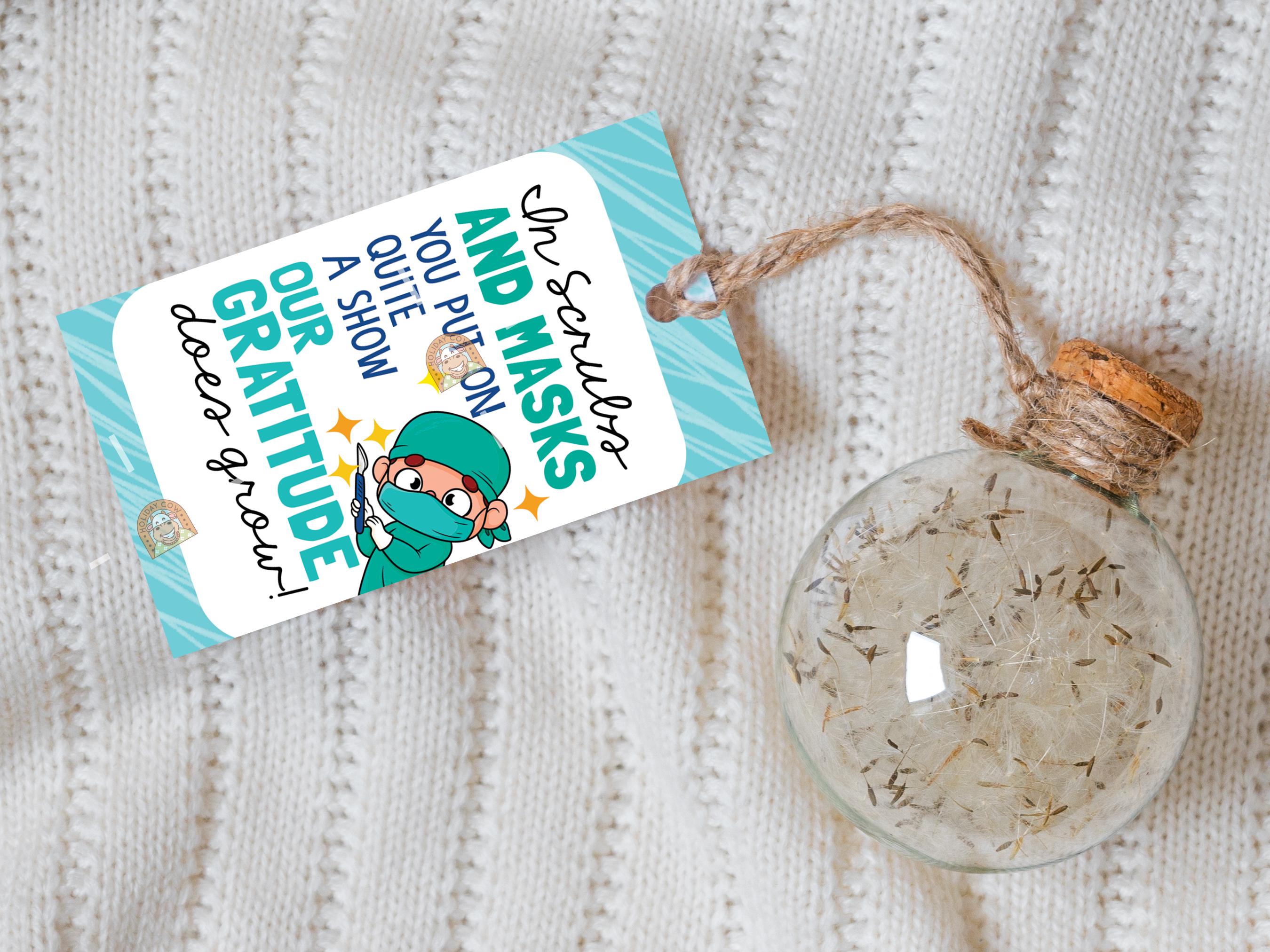 Surgical Tech Week Gift Tags Printable, Surgical Tech Appreciation Gift ...