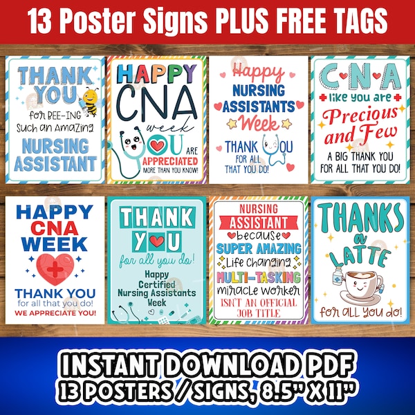Cna Week Signs - Etsy
